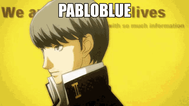 Pabloblue Persona4 Pabloblue Persona4 Yu Narukami Discover And Share S