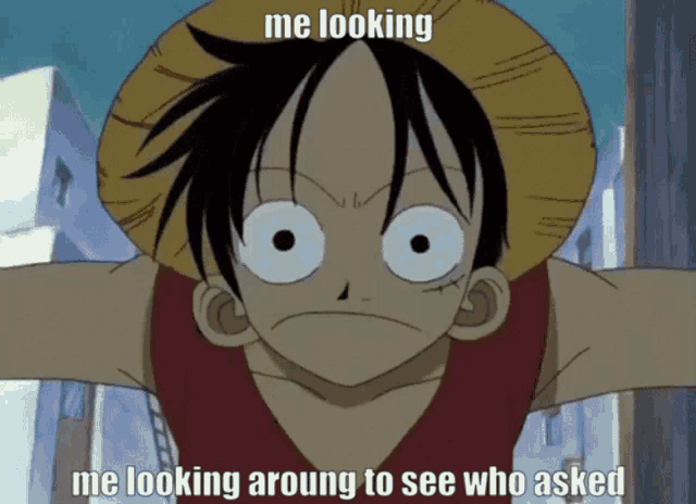 Who Asked Luffy Who Asked Luffy One Piece 탐색 및 공유
