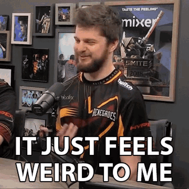 It Just Feels Weird To Me Barraccudda It Just Feels Weird To Me Barraccudda Smite