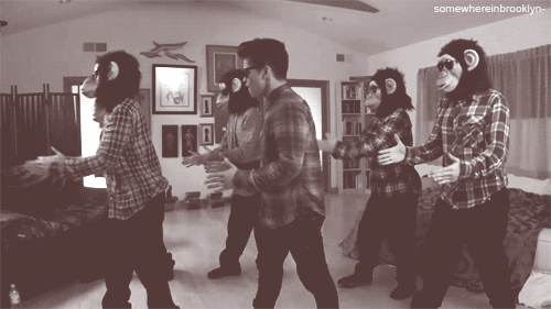 Hip GIF - Bruno Mars The Lazy Song Monkeys - Discover & Share GIFs