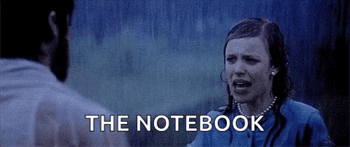The Notebook Raining GIF - The Notebook Raining Noah - Discover & Share ...
