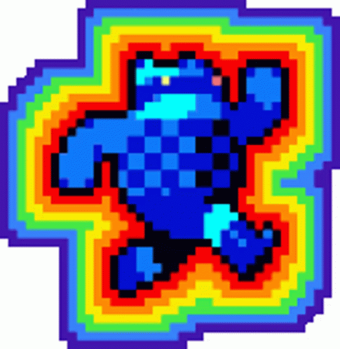 Kqb Robot Sticker – Kqb Robot Pixel Art – discover and share GIFs