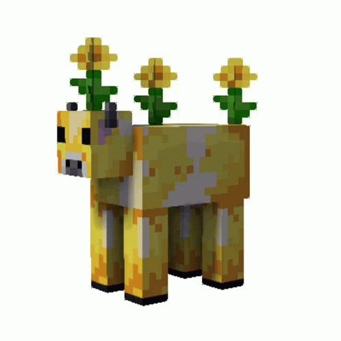 Moobloom Minecraft Sticker - Moobloom Minecraft Minecon - Discover ...