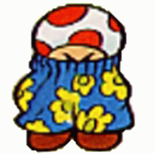 Toad Static Sticker - Toad Static - Discover & Share GIFs