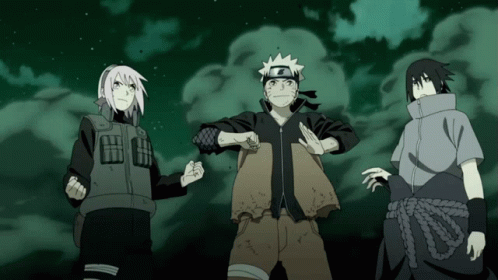 Naruto Team7 GIF - Naruto Team7 Sasuke - Discover & Share GIFs
