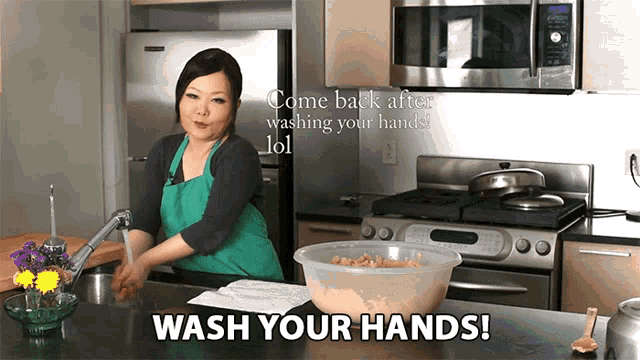 Wash Your Hands Maangchi Wash Your Hands Maangchi Be Clean Discover And Share S