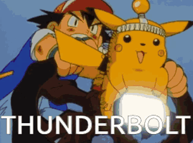 Thunderbolt Pikachu Thunderbolt Pikachu Pokemon 탐색 및 공유