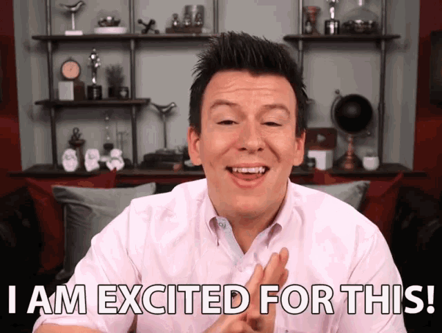 I Am Excited For This Eager I Am Excited For This Eager Enthusiastic Discover And Share S