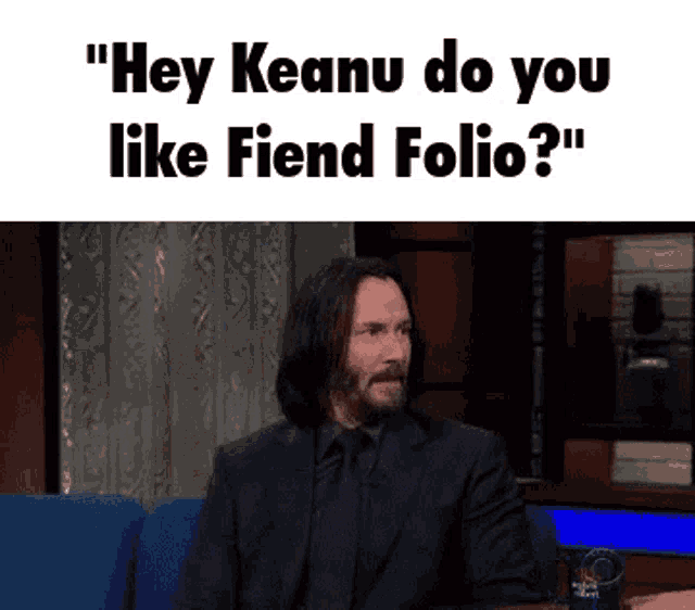 Isaac Fiend Folio Isaac Fiend Folio Keanu Reeves Discover And Share S