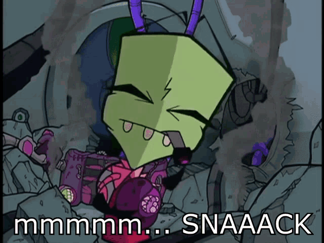 Invader Zim Snack GIF - Invader Zim Snack Snack Time - Descobrir e ... Invader Zim Snack GIF - Invader Zim Snack Snack Time - Descobrir e ...