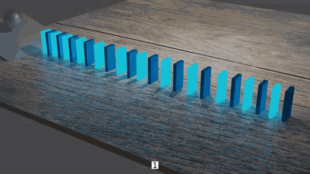 Blender 3d GIF - Blender 3d Dominoes - Discover & Share GIFs