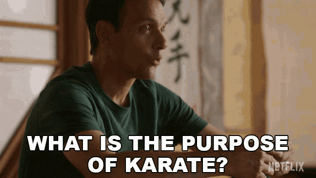 What Is The Purpose Of Karate Ralph Macchio What Is The Purpose Of Karate Ralph Macchio