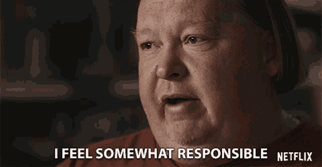 I Feel Somewhat Responsible My Fault I Feel Somewhat Responsible My Fault Guilty