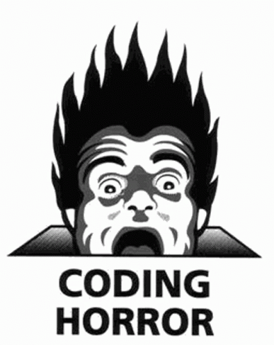 Coding Horror GIF - Coding Horror Face - Descubre y comparte GIF