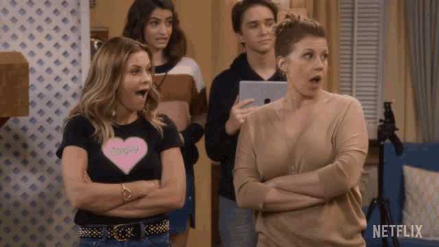 Shocked Stephanie Tanner Shocked Stephanie Tanner Jodie Sweetin Descubre Y Comparte