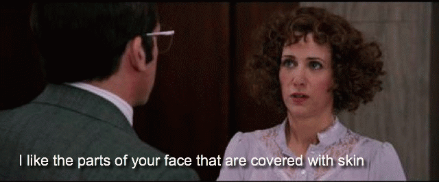 Me Talking To My Crush I Like The Parts Of Your Dace That Are Covered With Skin Steve