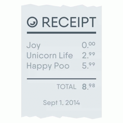 Receipt Objects Sticker - Receipt Objects Joypixels - Descubre y ...