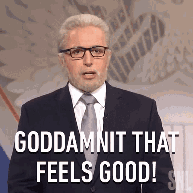Goddamnit That Feels Good Wolf Blitzer Goddamnit That Feels Good Wolf Blitzer Saturday