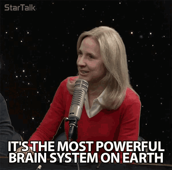 Powerful Brain System Serious Face Powerful Brain System Serious Face Talking Discover