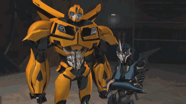 Arcee Bumblebee GIF Arcee Bumblebee Transformers Prime Discover Share GIFs