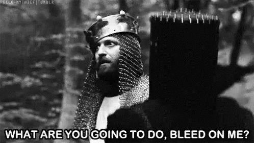 Monty Python Black Knight Meme