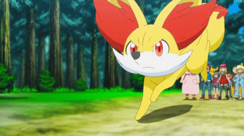 Scratch Using GIF - Scratch Using Fennekin - Discover & Share GIFs