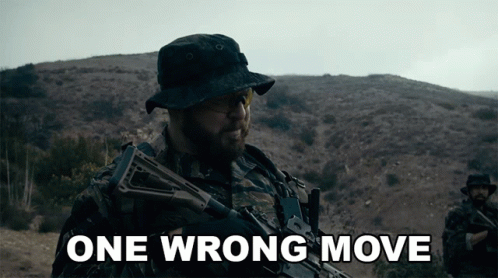 One Wrong Move Sonny Quinn GIF - One Wrong Move Sonny Quinn Seal Team - Descubrir y compartir GIFs
