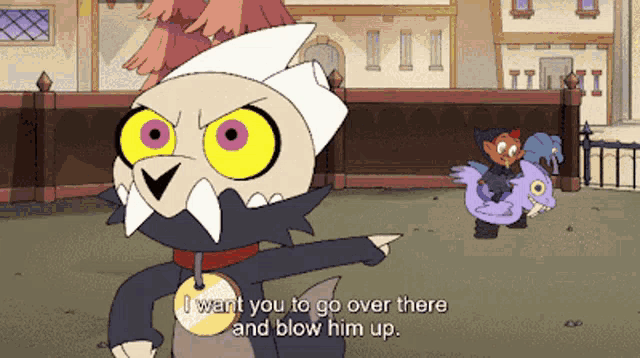 The Owl House King The Owl House King Blow Him Up Discover And Share S