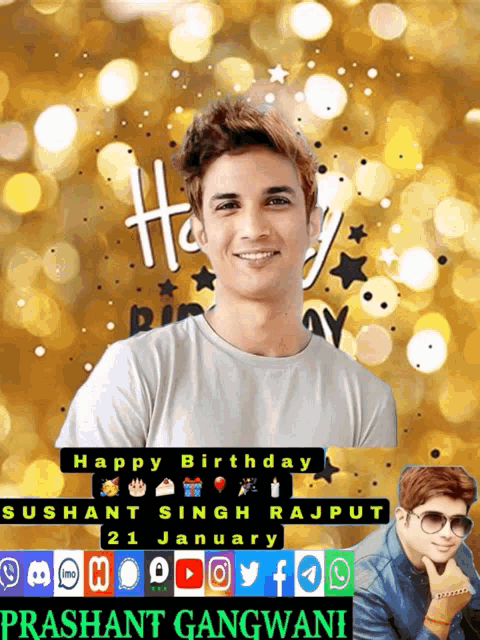 Sushant Singh Rajput Happy Birthday21january Sushant Singh Rajput ... Sushant Singh Rajput Happy Birthday21january Sushant Singh Rajput ...