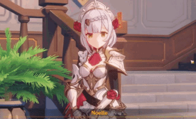 Noelle Surprised Noelle Surprised Genshin Impact Discover And Share S