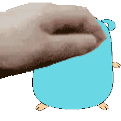 Gopher Pet Go Golang Sticker - Gopher pet go golang - Discover & Share GIFs